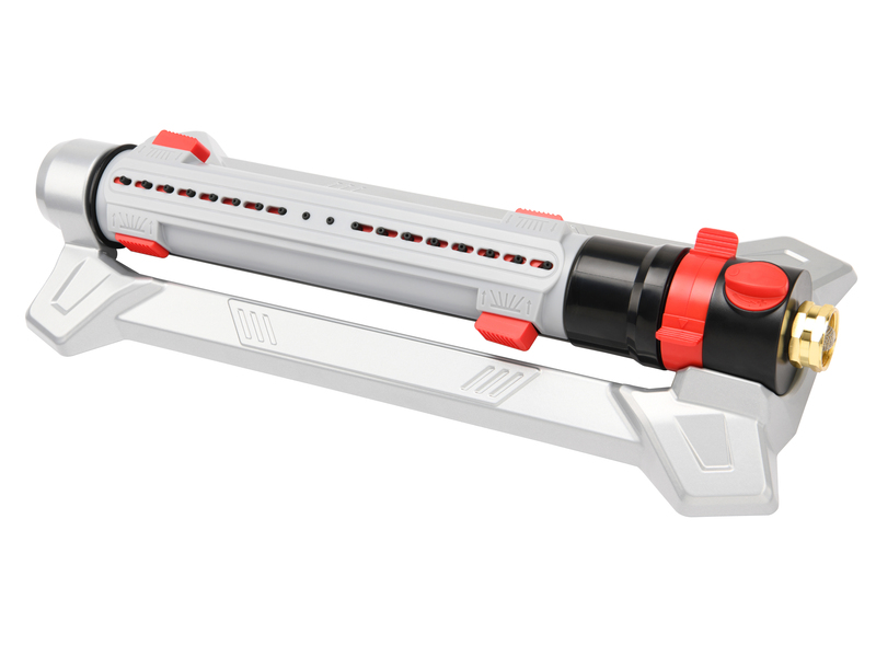 18 Nozzles Variable-Width Oscillating Sprinkler - Product - YUAN MEI CORP